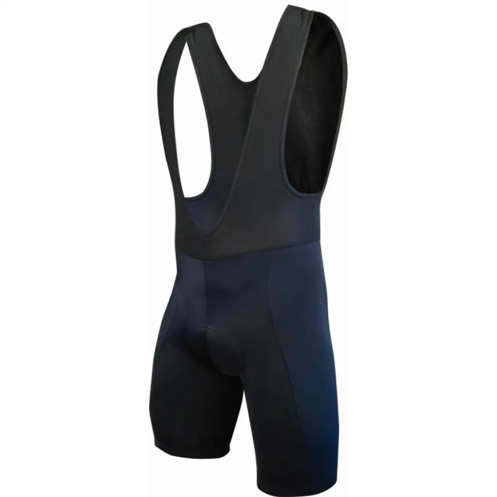 6 Panel Bib Shorts: Durable Fabric, Contour Chamois - Tineli