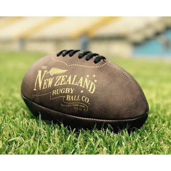 Antique Mini Rugby Ball by Moana Road: Perfect Gift for Rugby Fans