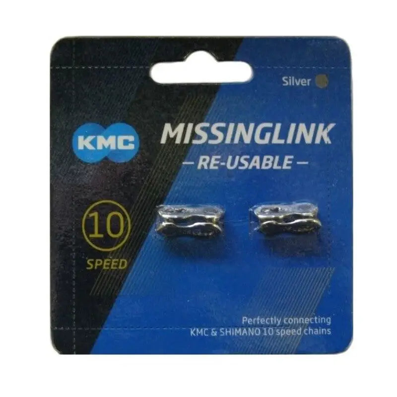 Chain Link Missing Link 10Spd 2 Pack - KMC 10 Speed 2 Pack