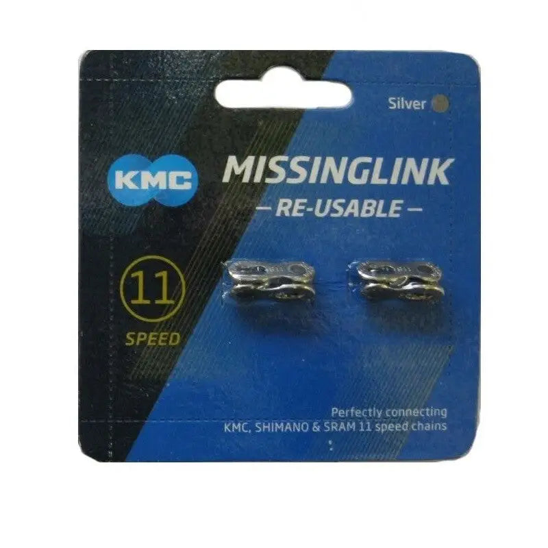 Chain Link Missing Link 11Spd 2 Pack - KMC 11 Speed Chain Missing Link ...
