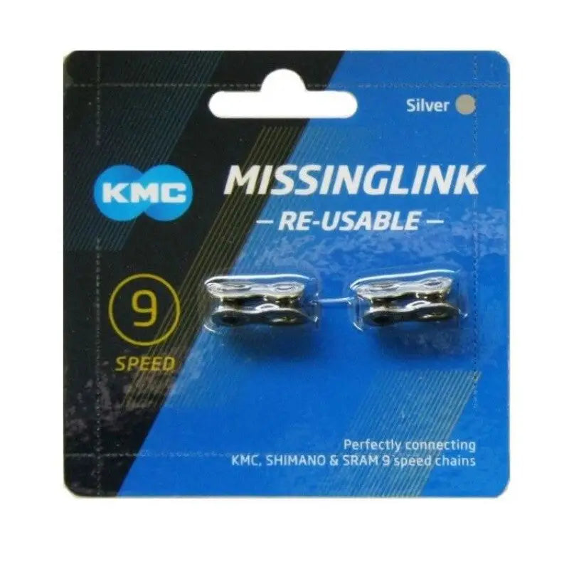 Chain Link Missing Link 9Spd 2 Pack for KMC 9 Speed Chains