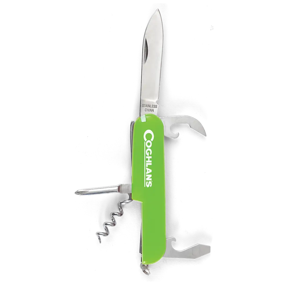 Knife Camp 5 Functions Army Knife - Stainless Steel Multi Tool