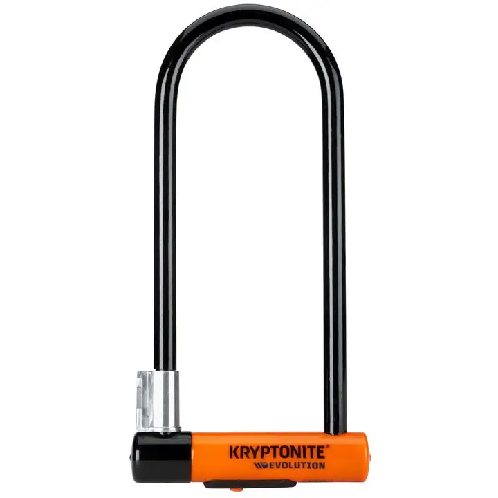 Kryptonite Evolution Series 4 U-Lock with Hardened Shackle & Stainless ...