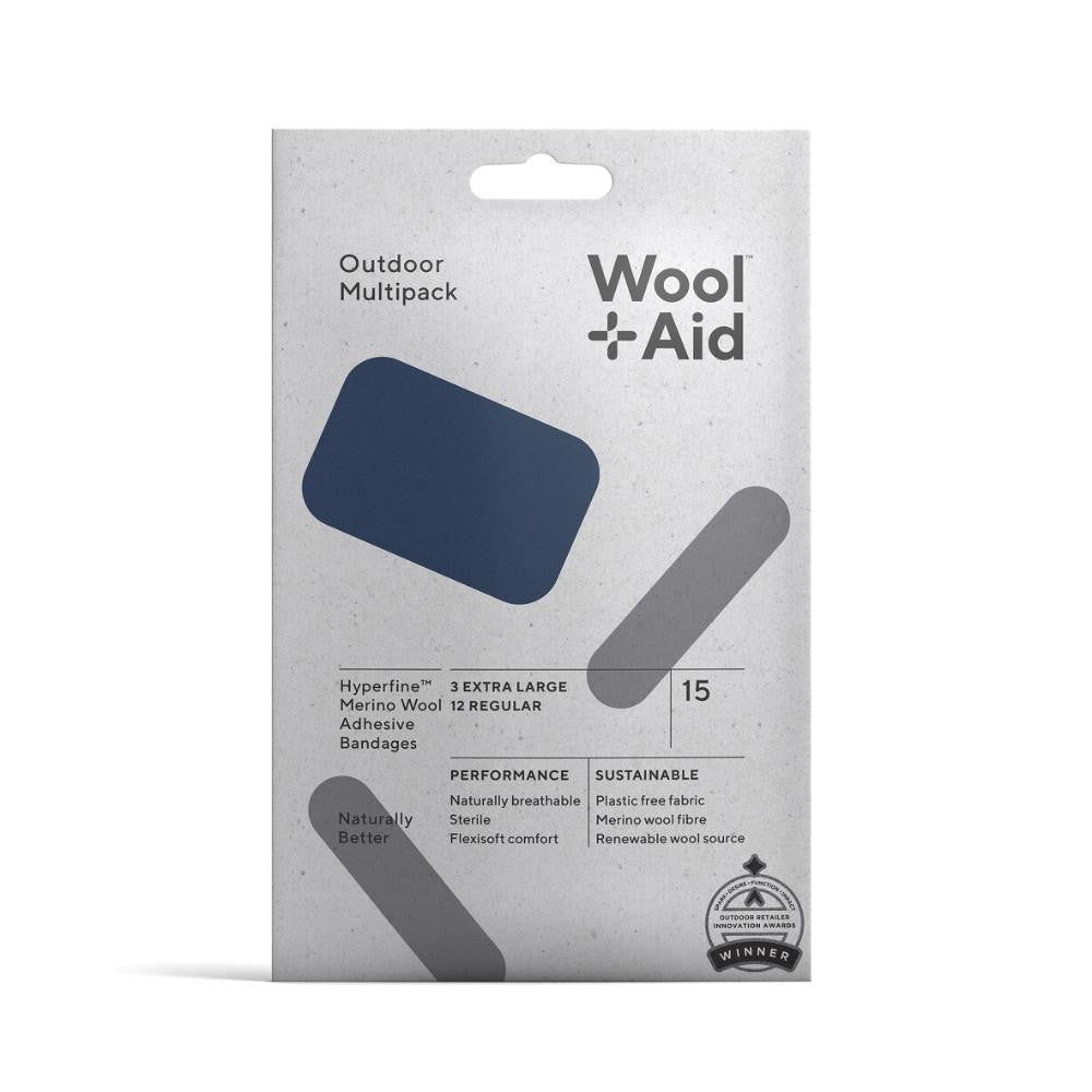 Wool Aid Merino Adhesive Bandages for Sustainable Wound Management