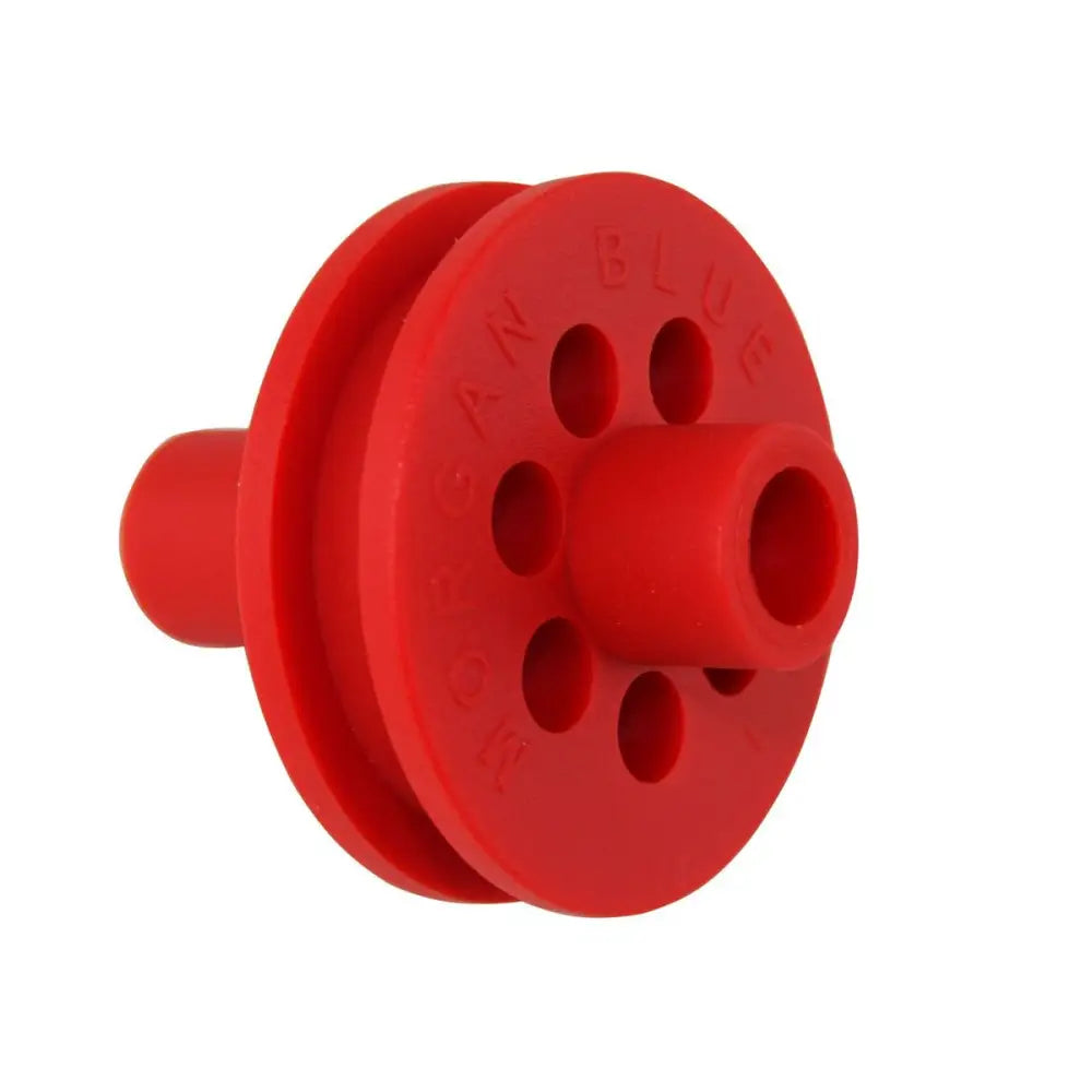 Morgan Blue Chain Keeper Thru Axle for Easy Transport and Cleaning