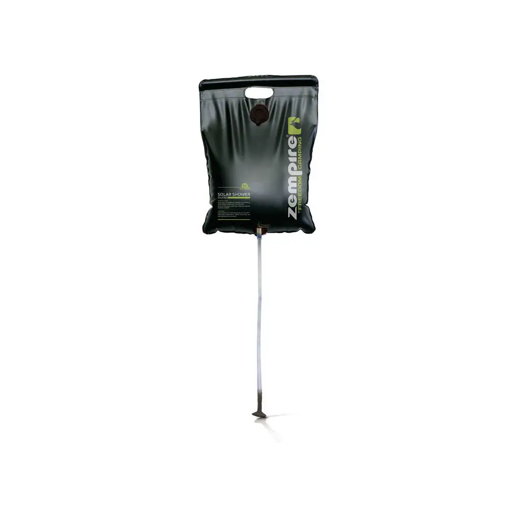 Portable Solar Shower 20L - Get Free Hot Water On-The-Go! Fill, hang in ...