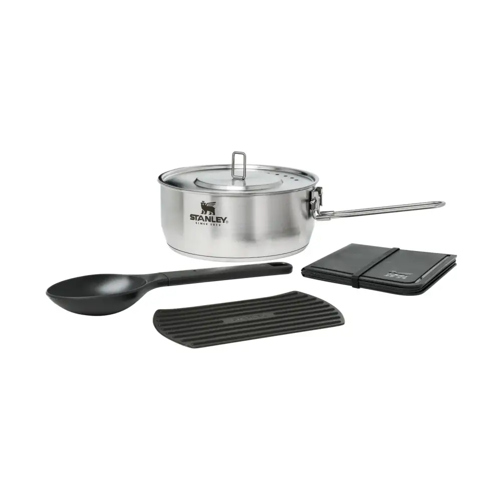 Stanley Essential Pot Set 1.8L - 6-Piece Cook Set for Campsite or Kitchen