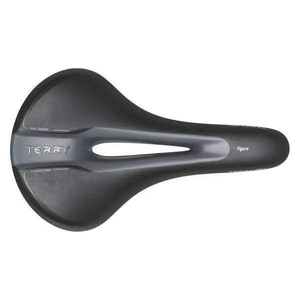 Terry Saddle Figura Men’s Black Fitness Comfort Saddle